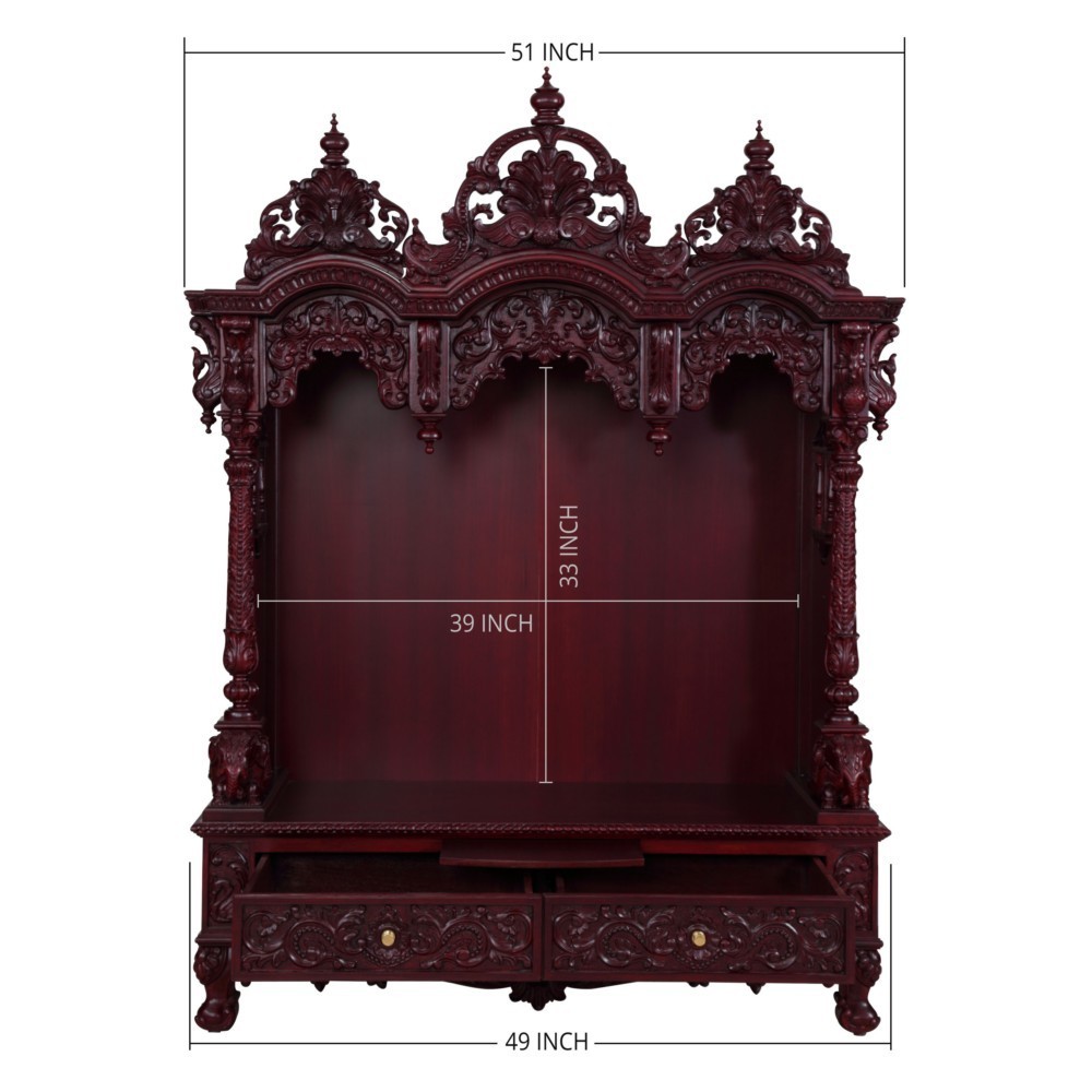 Sacred Artistry: Custom Pooja Mandir USA