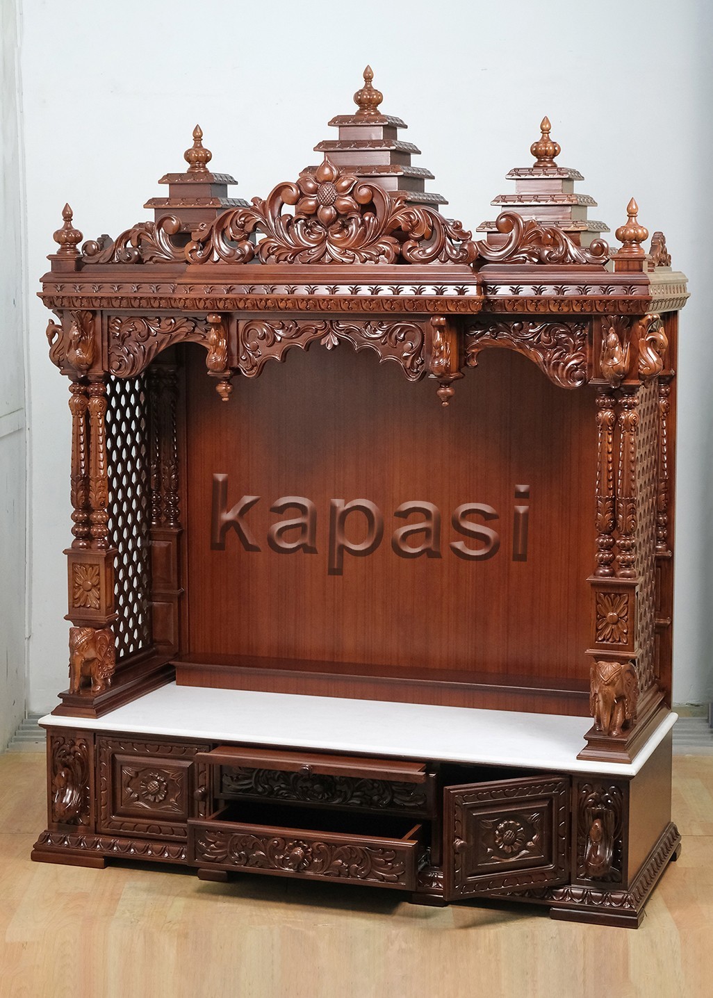 Elegant Sanctuaries: Temple in House Design