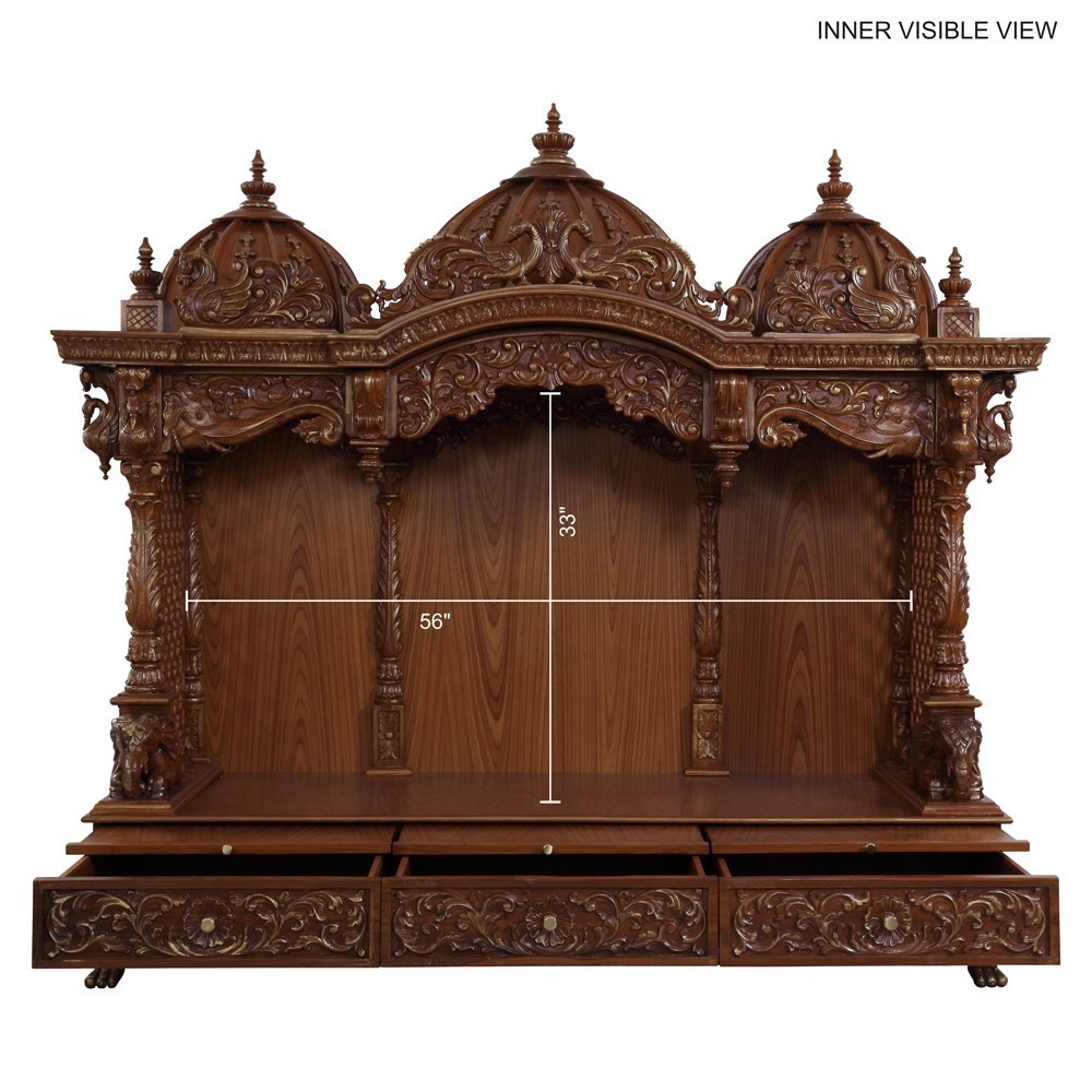 BAPS Ghar Mandir | Elegant Ghar Mandir Designs by BAPS