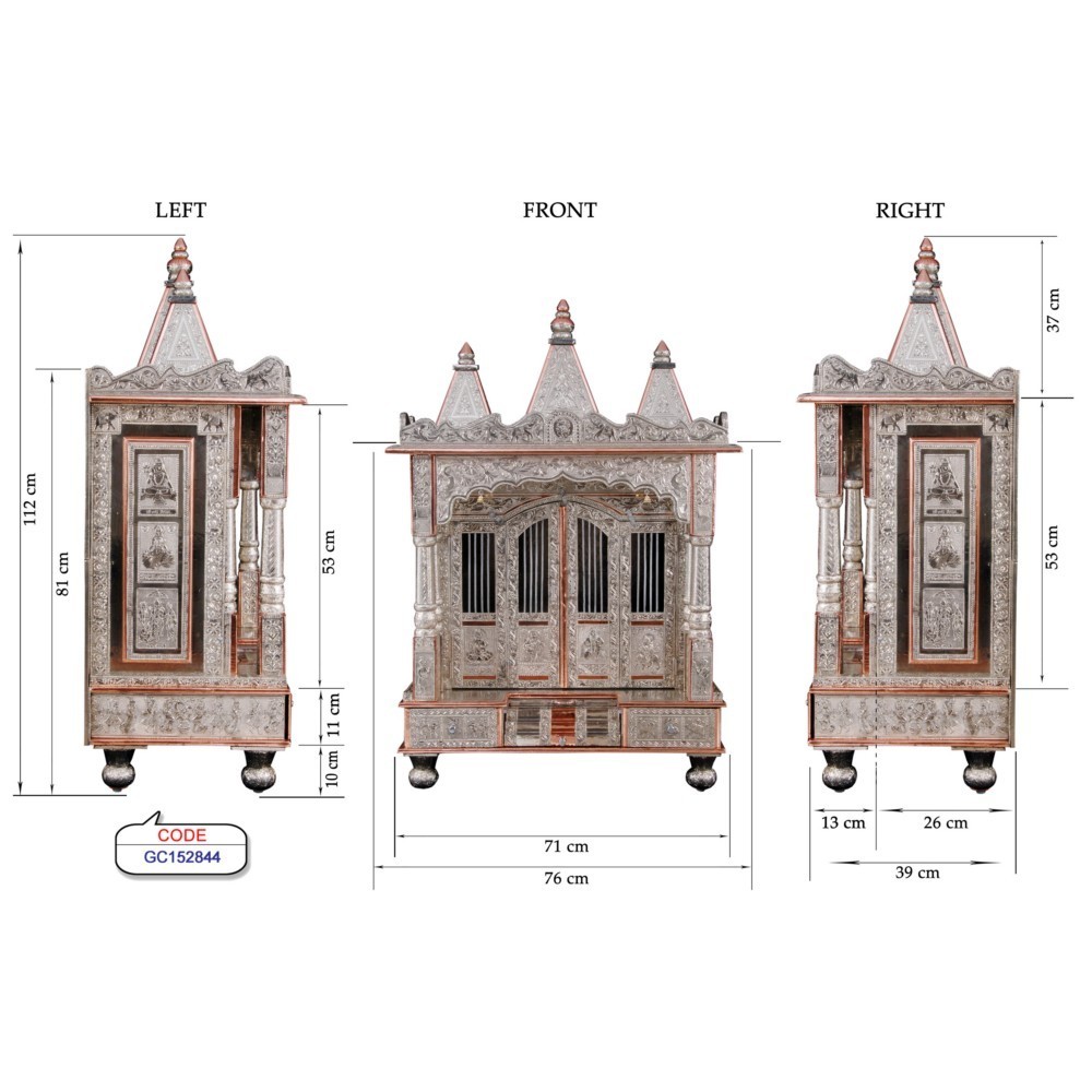 Authentic Indian Pooja Mandirs for Home